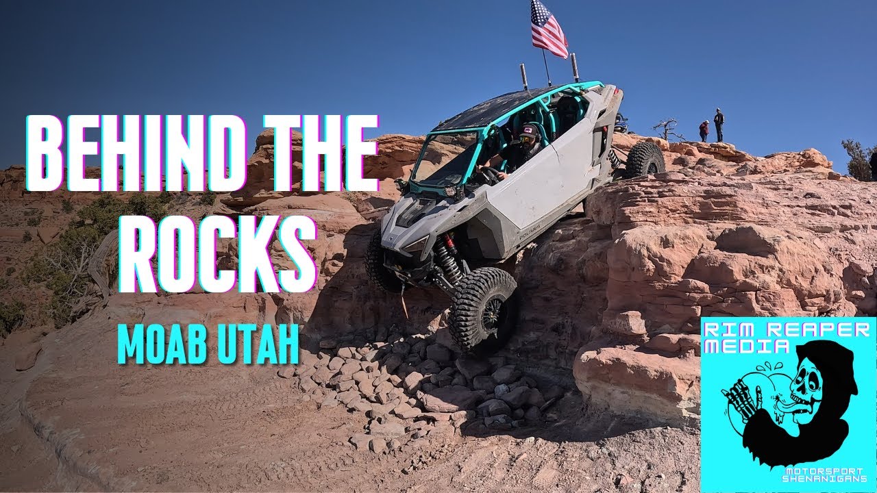 Moab rzr trail ride | Behind the rocks - YouTube