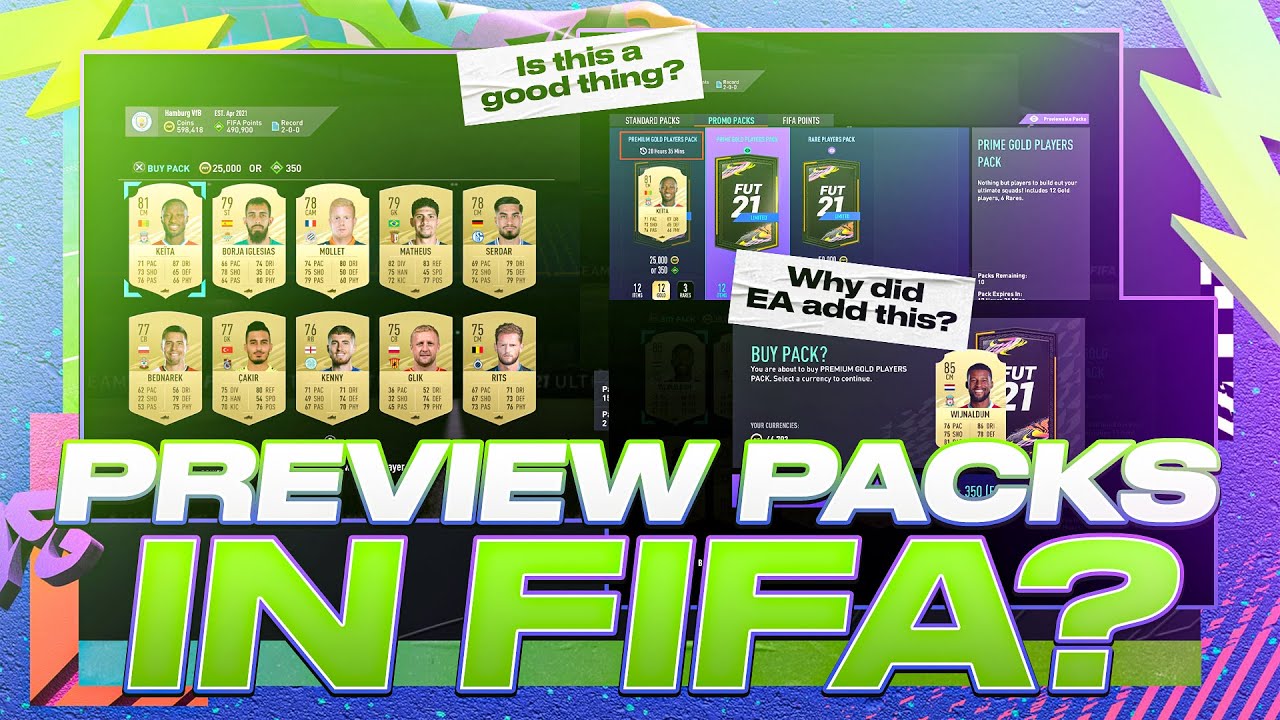 PREVIEW PACKS IN FIFA 21?! OPEN FOR FREE & BUY LATER! FIFA 21 Ultimate ...