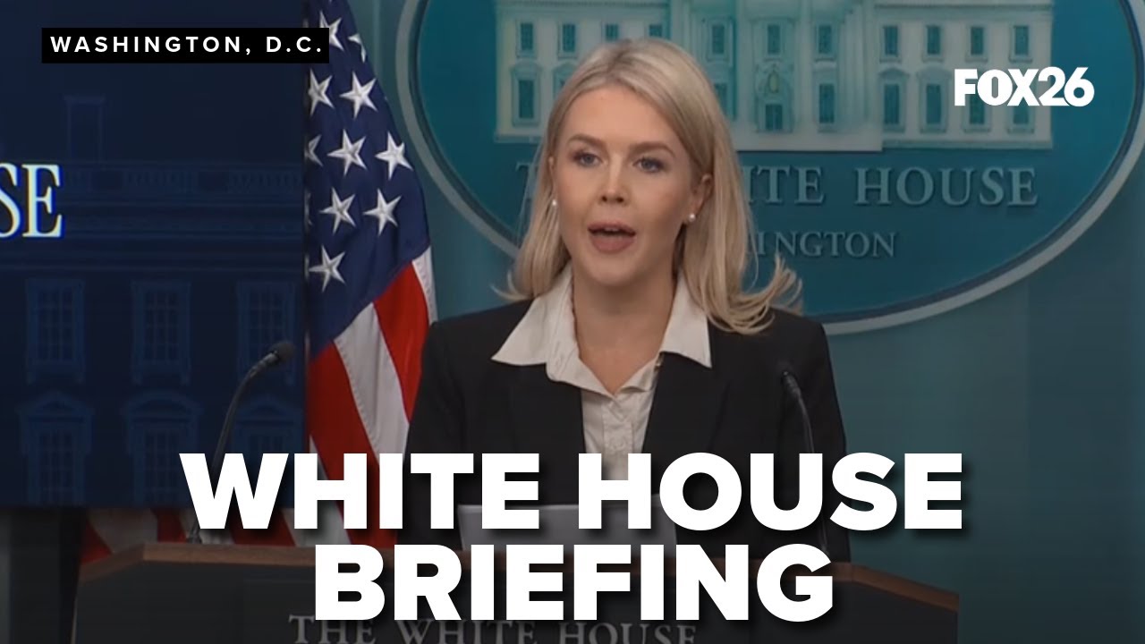 White House Press Briefing after GOP House passes "big, beautiful bill ...