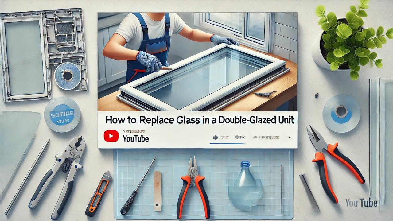 🪟Glass replacement in a double-glazed unit (IGU) ⬇️ #window #glass # ...