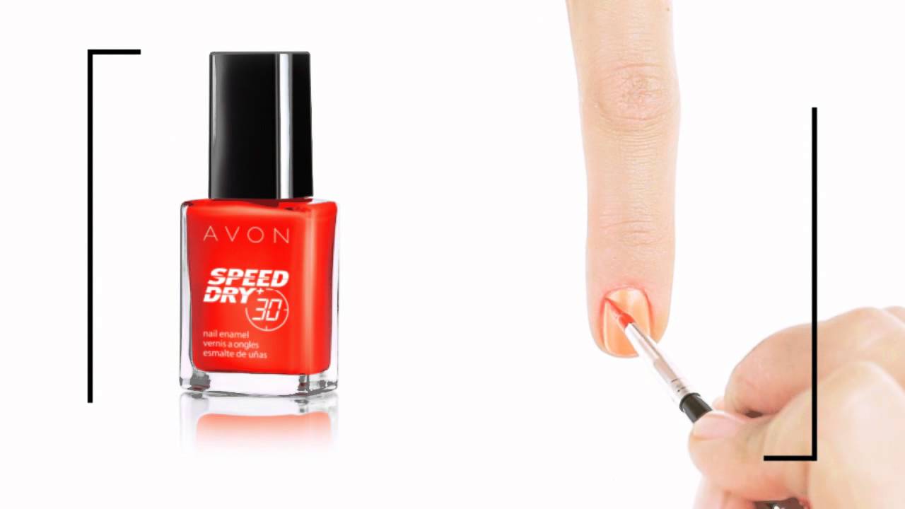 AVON nail art tutorial - YouTube