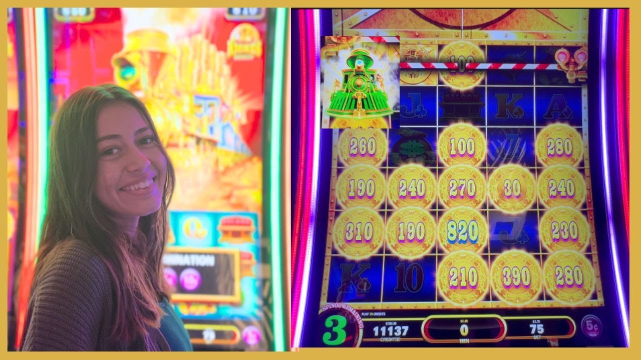 Railroad Riches Slot Machine Delivers Amazing HITS!!!! - YouTube