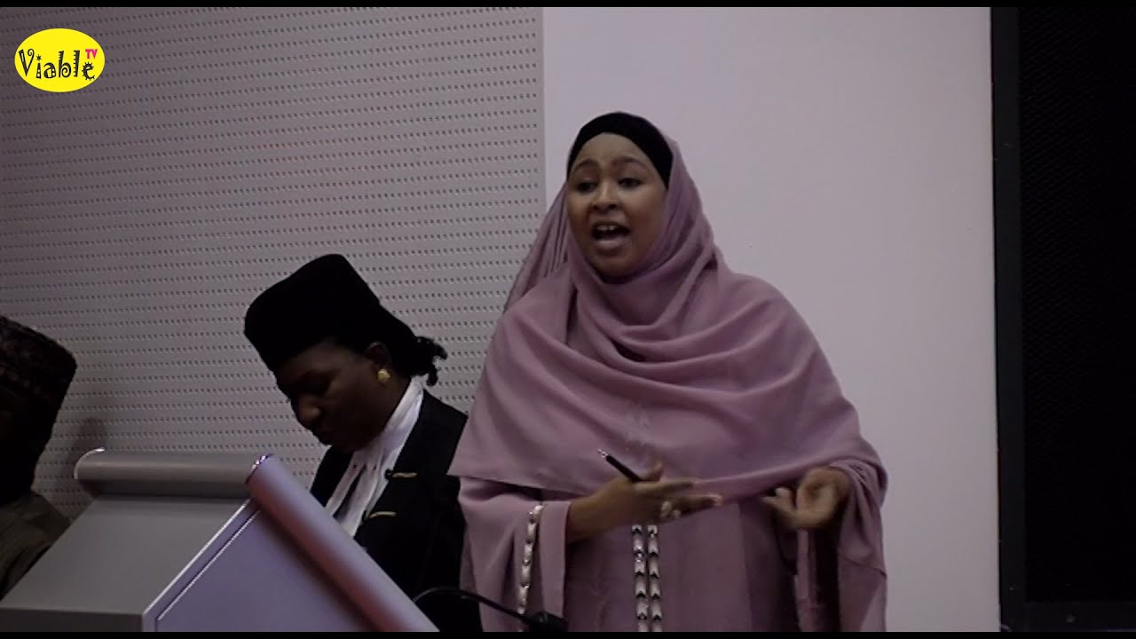 New NSIPA Boss Halima Steals Show While Reeling Out Her CV to Lawmakers ...