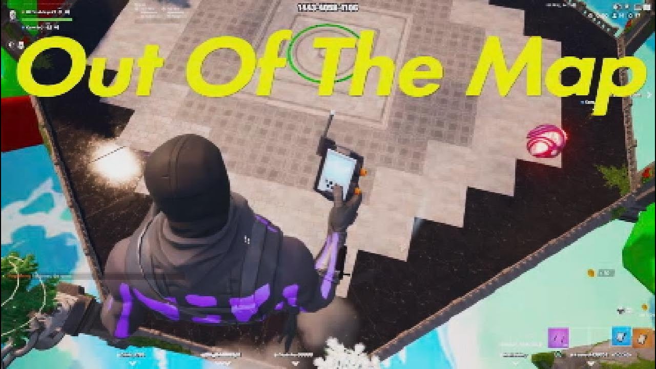 How To Get Out Of The Map In Blade Ball Fortnite - YouTube