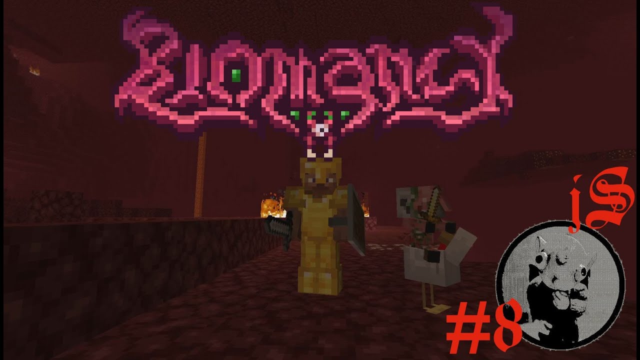 MINECRAFT - BIOMANCY 2 MOD #8 /СЛОУРАН, ДОЛГИЙ ЗАБЕГ С КАРТОЙ, НАКОРМИЛ ...