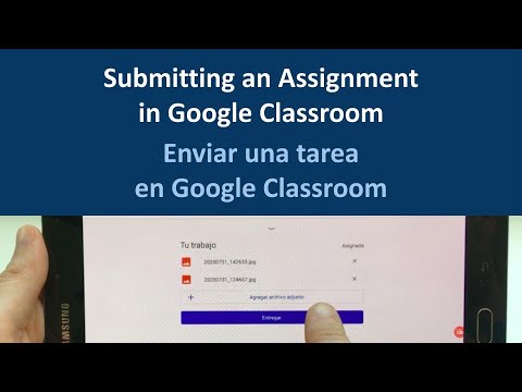 How to Submit an Assignment in Google Classroom - YouTube