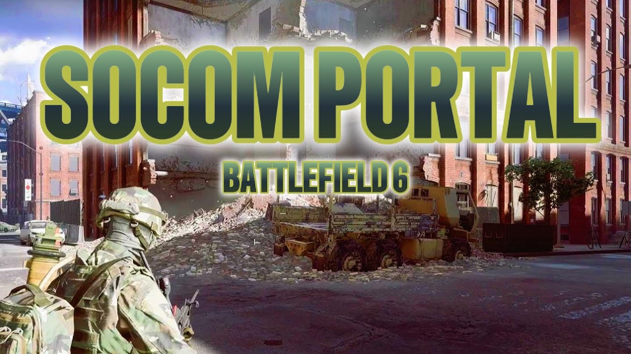 SOCOM PORTAL - Dumbo Map - Suppression Mode Third Person BF6 gameplay ...