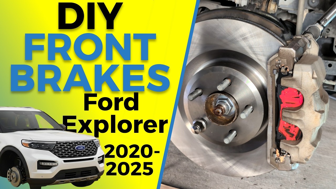 Ford Explorer Front Brake Replacement (2020-2025) | Pads, Rotor & Brake ...