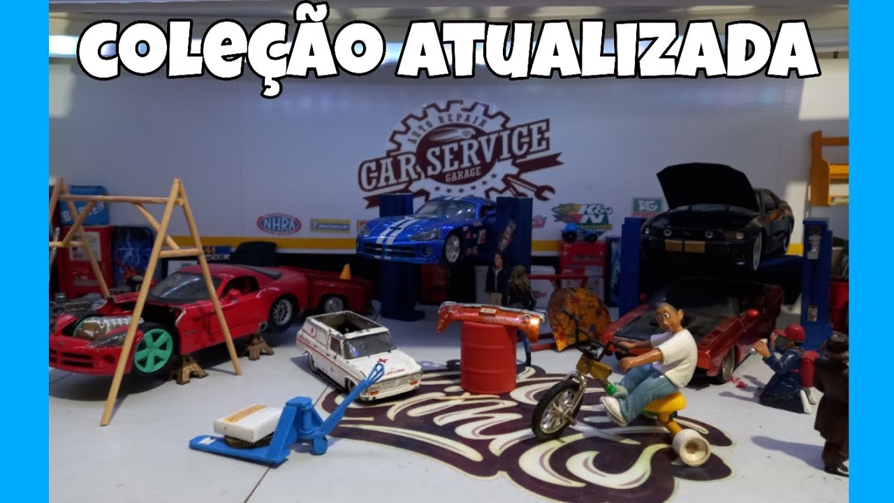 coleção de miniaturas atualizada de diversas escalas e marcas - YouTube