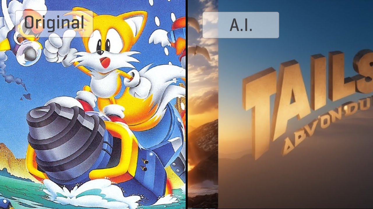 Tails Adventure - Title Screen, but it's continued by an AI (Suno AI ...