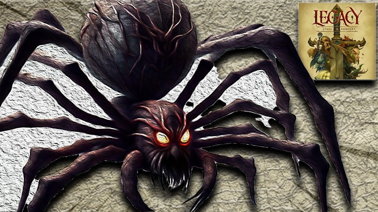 Battling the Spider Boss! Legacy: Steel & Sorcery - YouTube