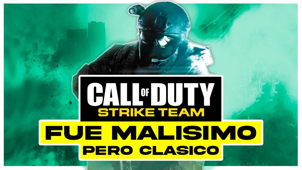CALL OF DUTY STRIKE TEAM es un CLASICO OLVIDABLE - YouTube