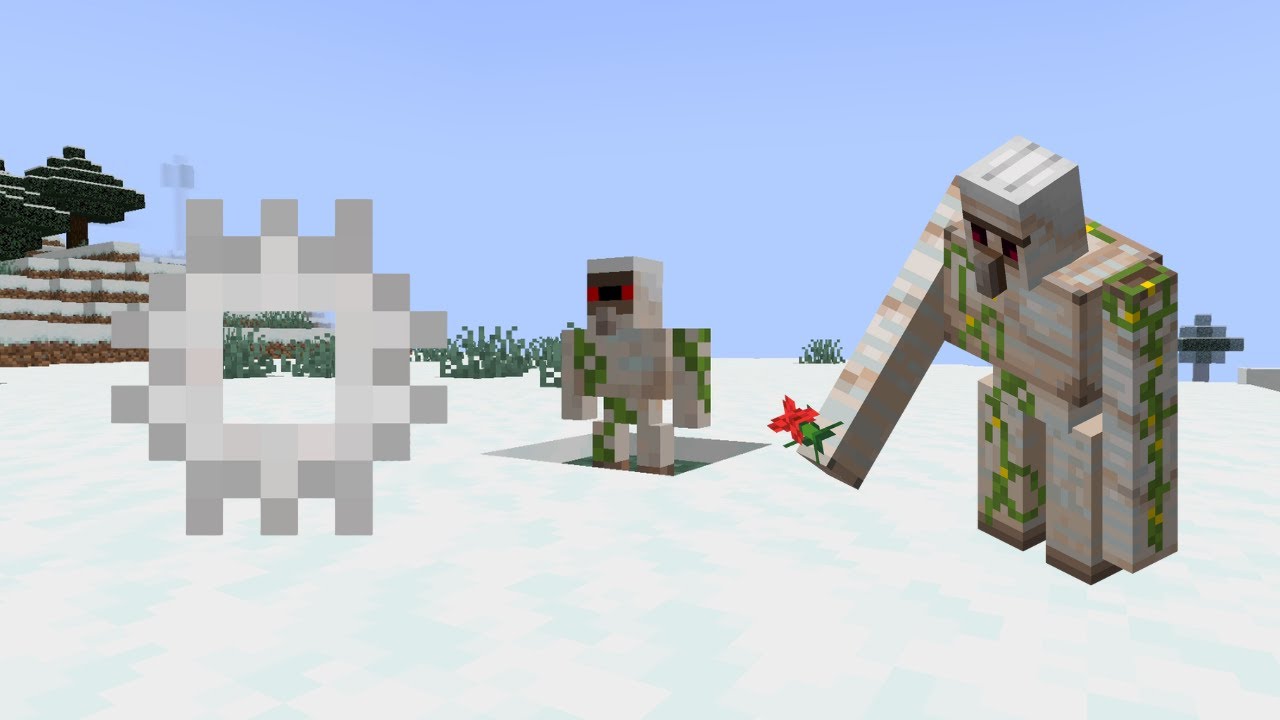 I added an iron golem nutcracker to my Lego Minecraft Advent Calendar ...