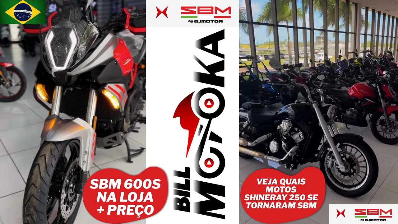 Nova aventureira SBM 600S na loja, veja PREÇO e detalhes, saiba quais ...