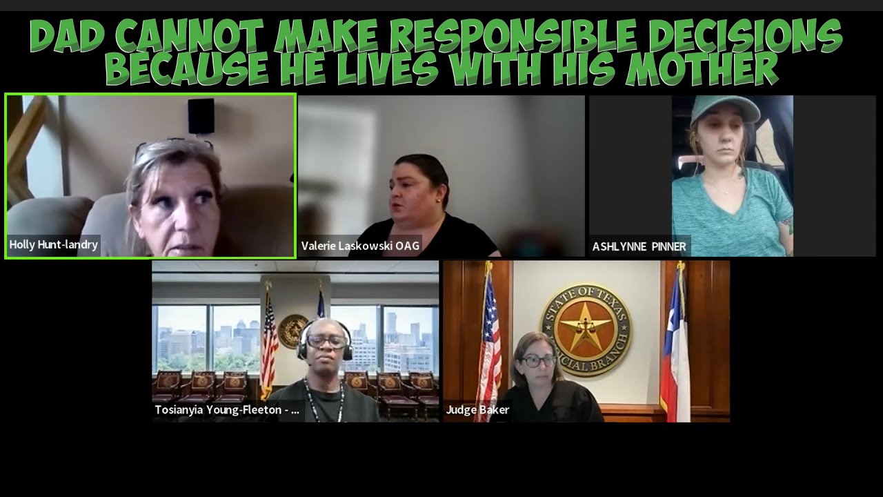 Dad Cannot Make Responsible Decisions because He Lives with His Mother ...