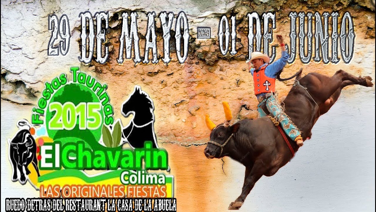PROMO!! FIESTAS ORIGINALES EL CHAVARIN COLIMA 2015 - YouTube