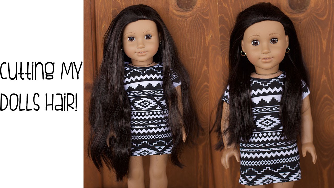 CUTTING MY AMERICAN GIRL DOLLS HAIR?! - YouTube