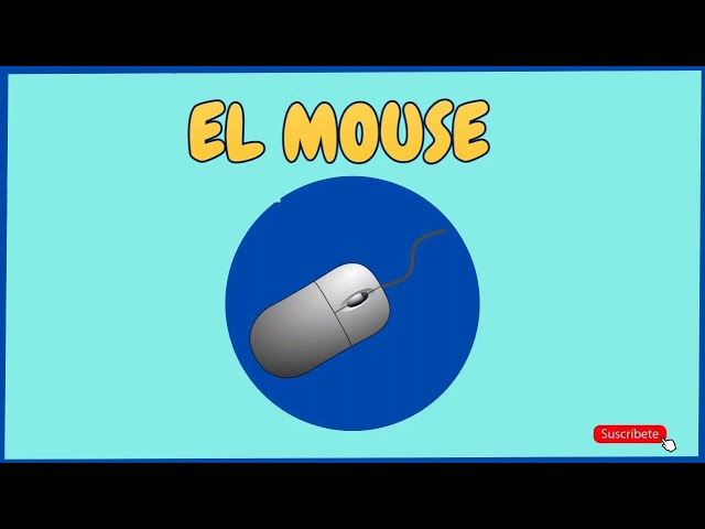Dibujo De Ratón De Computadora Para Niños Mouse Inalámbrico,