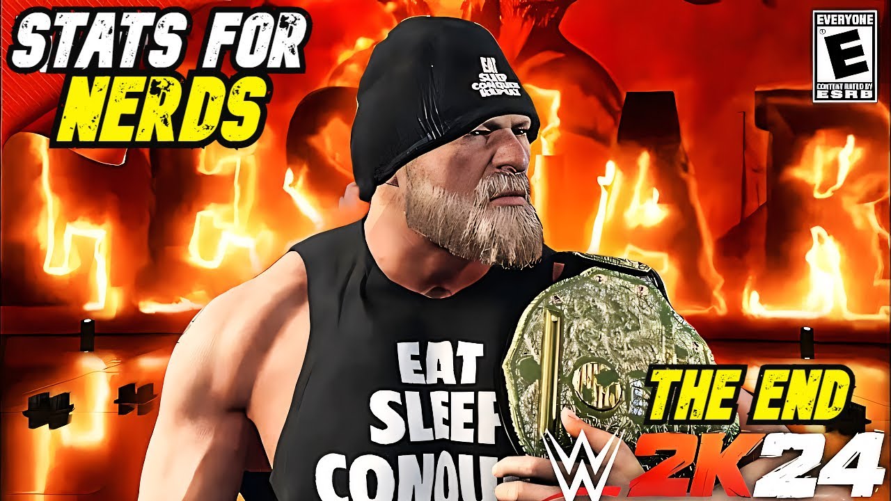 WWE 2K24 Stats For Nerds | The End of 2K24 - YouTube