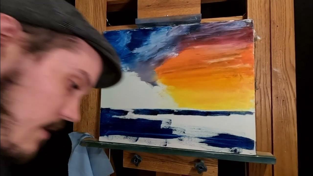 Palette Knife Seascape - YouTube