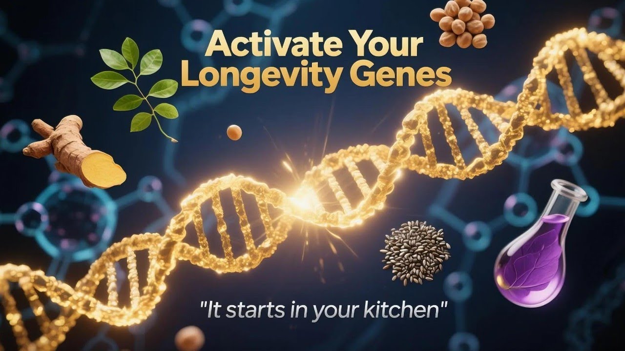 Activate Your Longevity Genes — The Science of Food and DNA - YouTube
