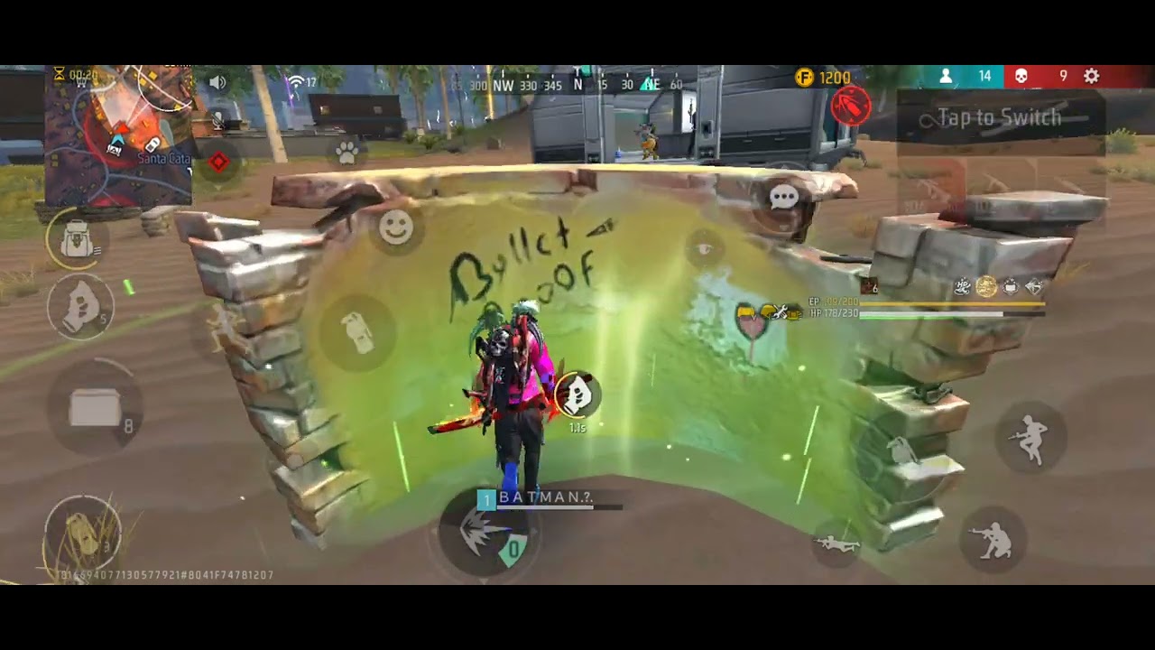 FREE FIRE Rank match 1v4 - YouTube