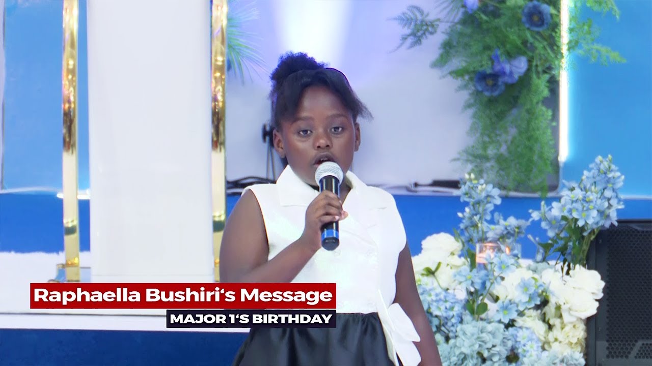 RAPHAELLA BUSHIRI'S MESSAGE TO HER DAD - YouTube