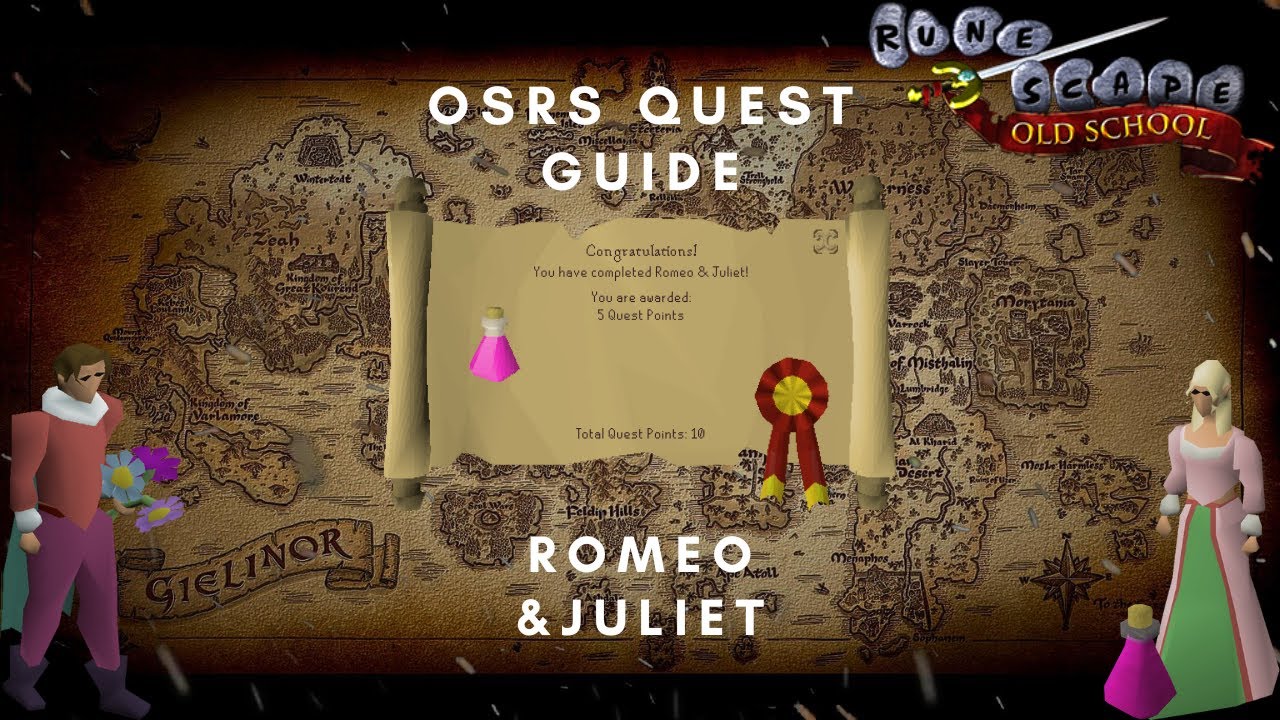Old School Runescape (OSRS) - Romeo & Juliet (Quest Guide) - YouTube