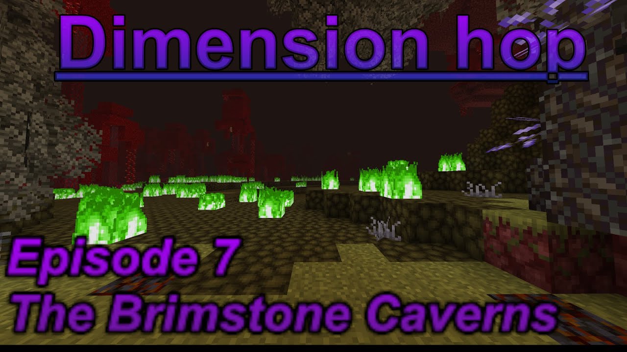 Dimension hop ep 7 - the brimstone caverns - YouTube