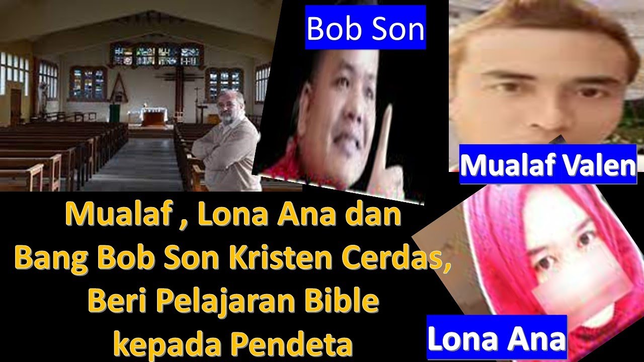 🔴LIVE:"BOB SON KRISTEN CERDAS "FAKTA BERAGAMA YG BERAKAL vs TIDAK ...