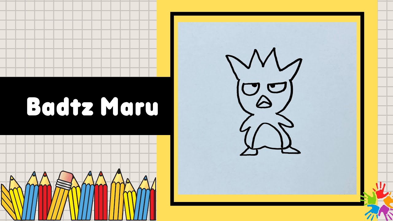 How to Draw Badtz Maru | Sanrio | Easy draw - YouTube