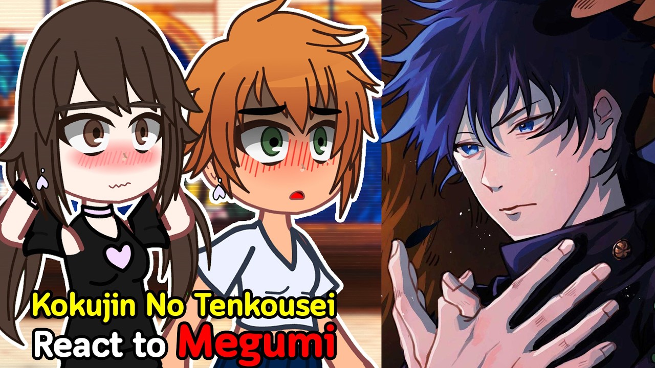 [NTR] Kokujin No Tenkousei React To Hiroki as megumi fushiguro | Gacha React - YouTube