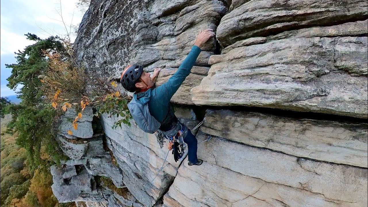 Gunks POV Route Beta: "The Ceiling" (aka "Shockley's Ceiling") (5.6 ...
