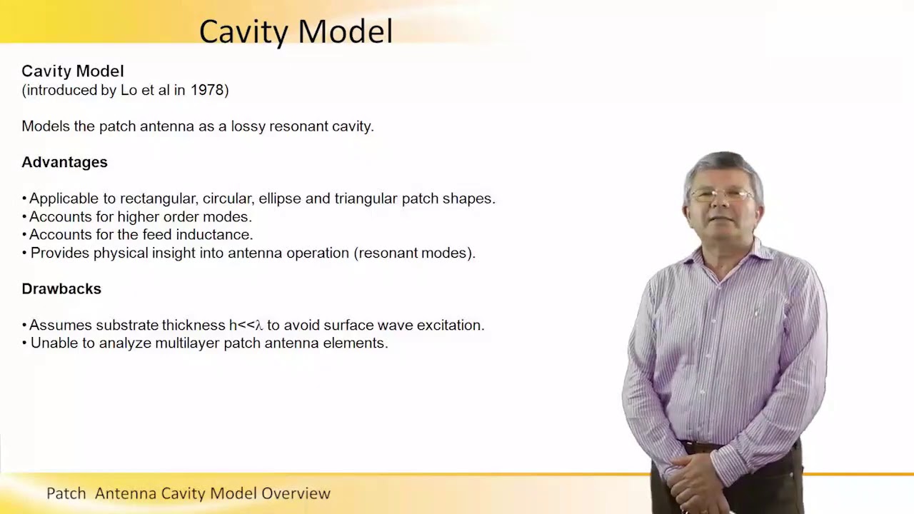 Patch Antenna Cavity Model Overview - YouTube