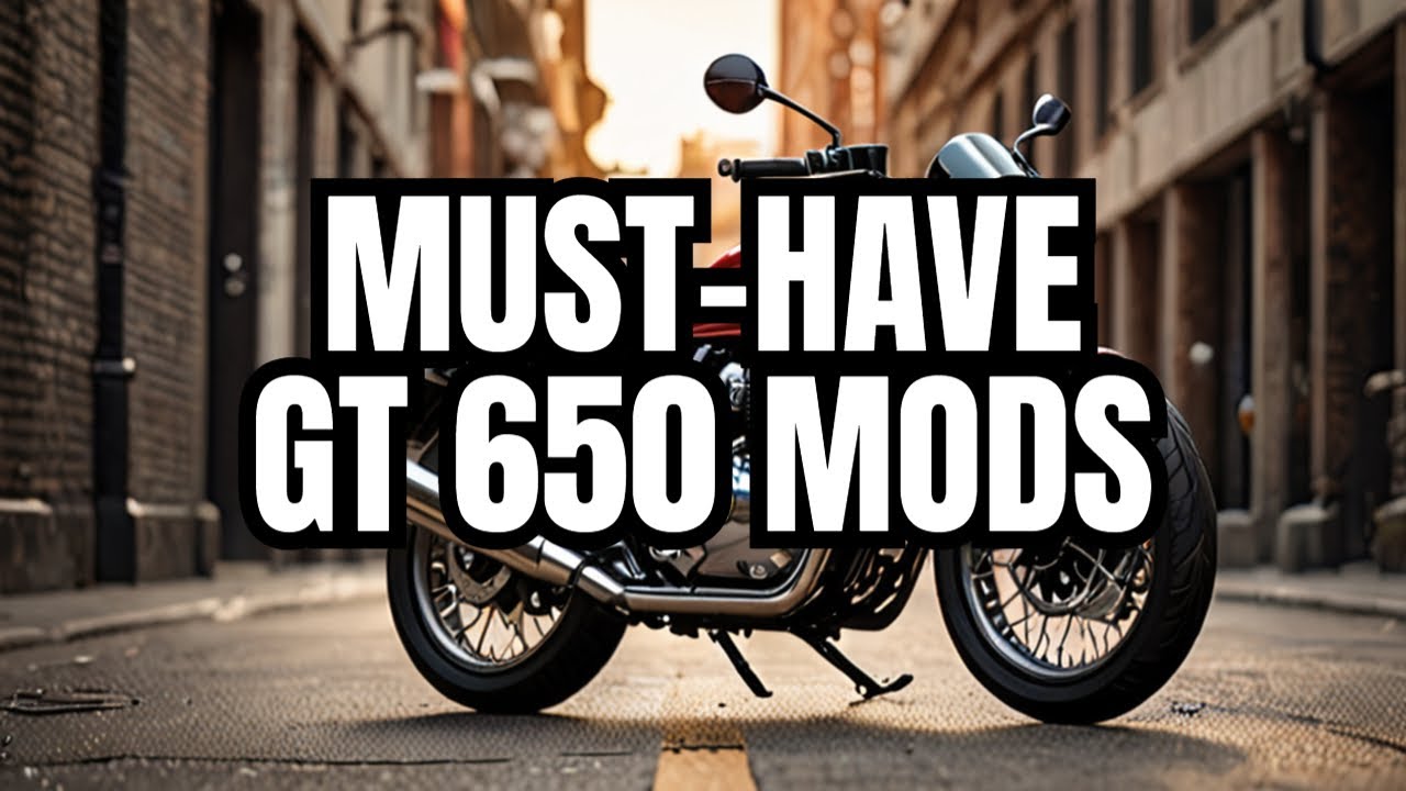 Ultimate GT 650 Rider Upgrades Revealed - YouTube