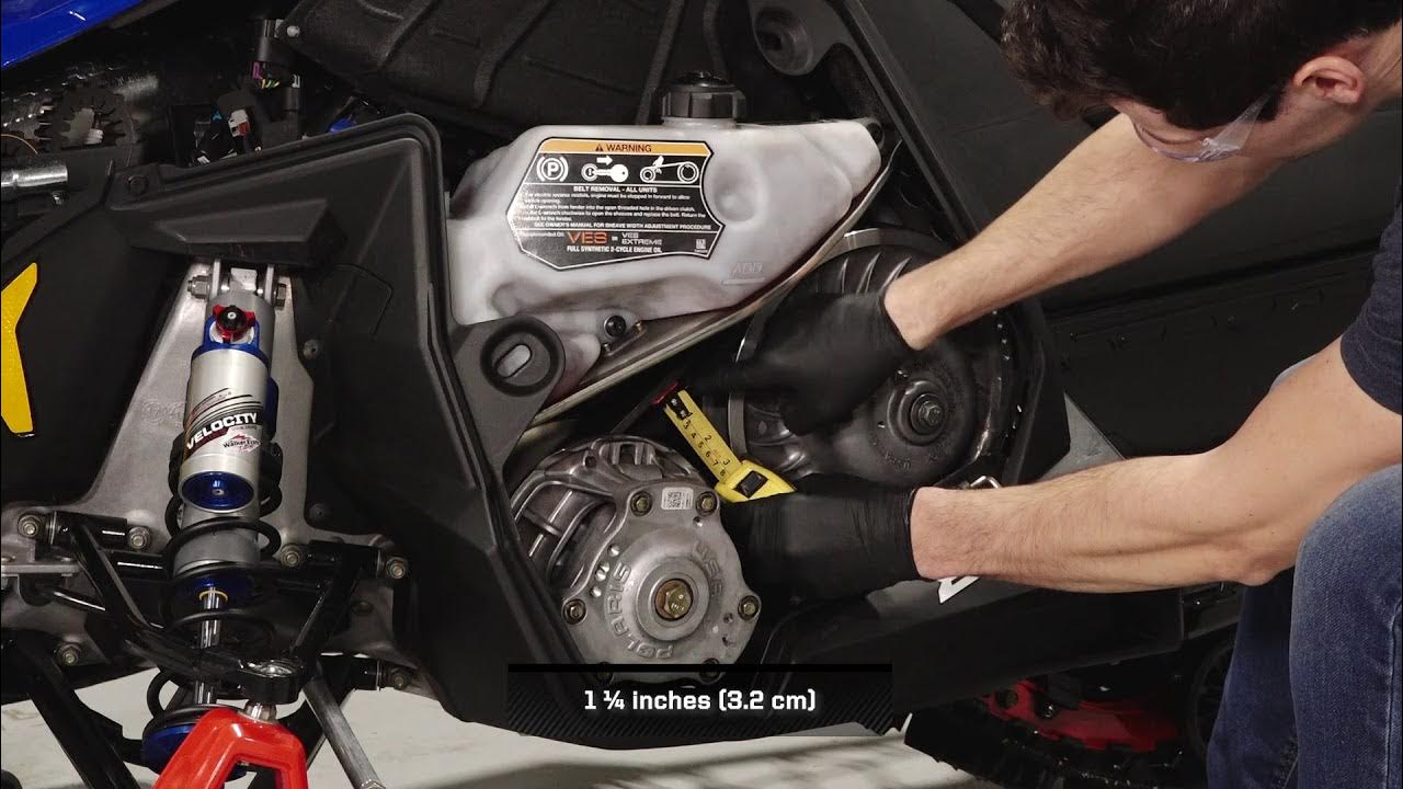 INDY Drive Belt Deflection Inspection & Adjustment - Polaris ...