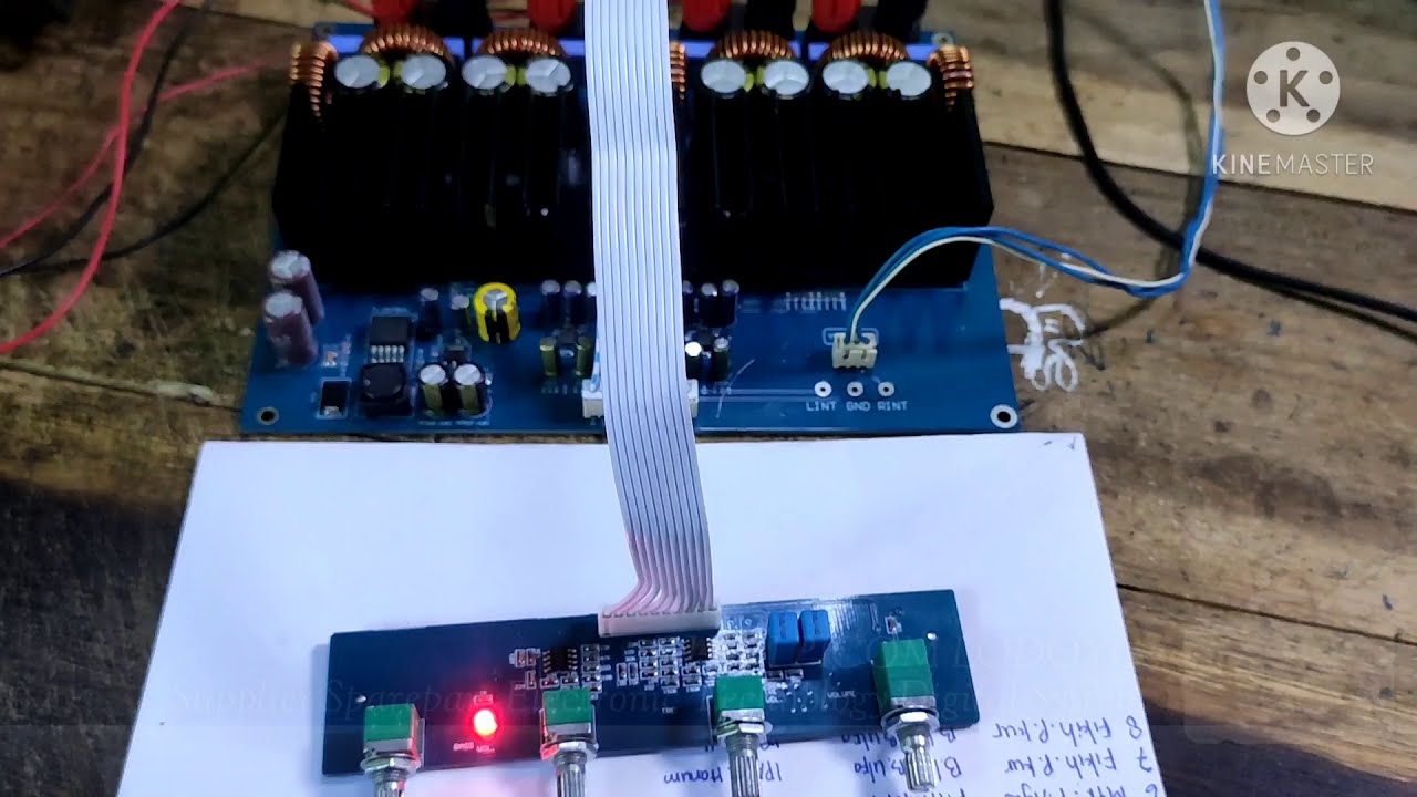 Tes Sound Kualitas Audio Power Class D TAS5630 300w + 300w + 600w ...