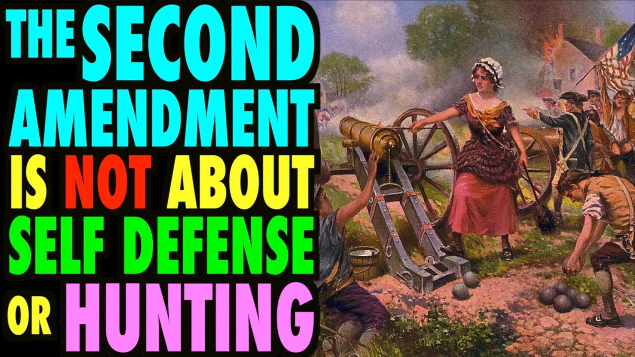 The 2nd Amendment is NOT about Hunting or Self Defense (Rant) - YouTube