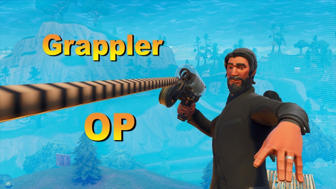 Fortnite - *NEW* Grappler Funny Moments - YouTube