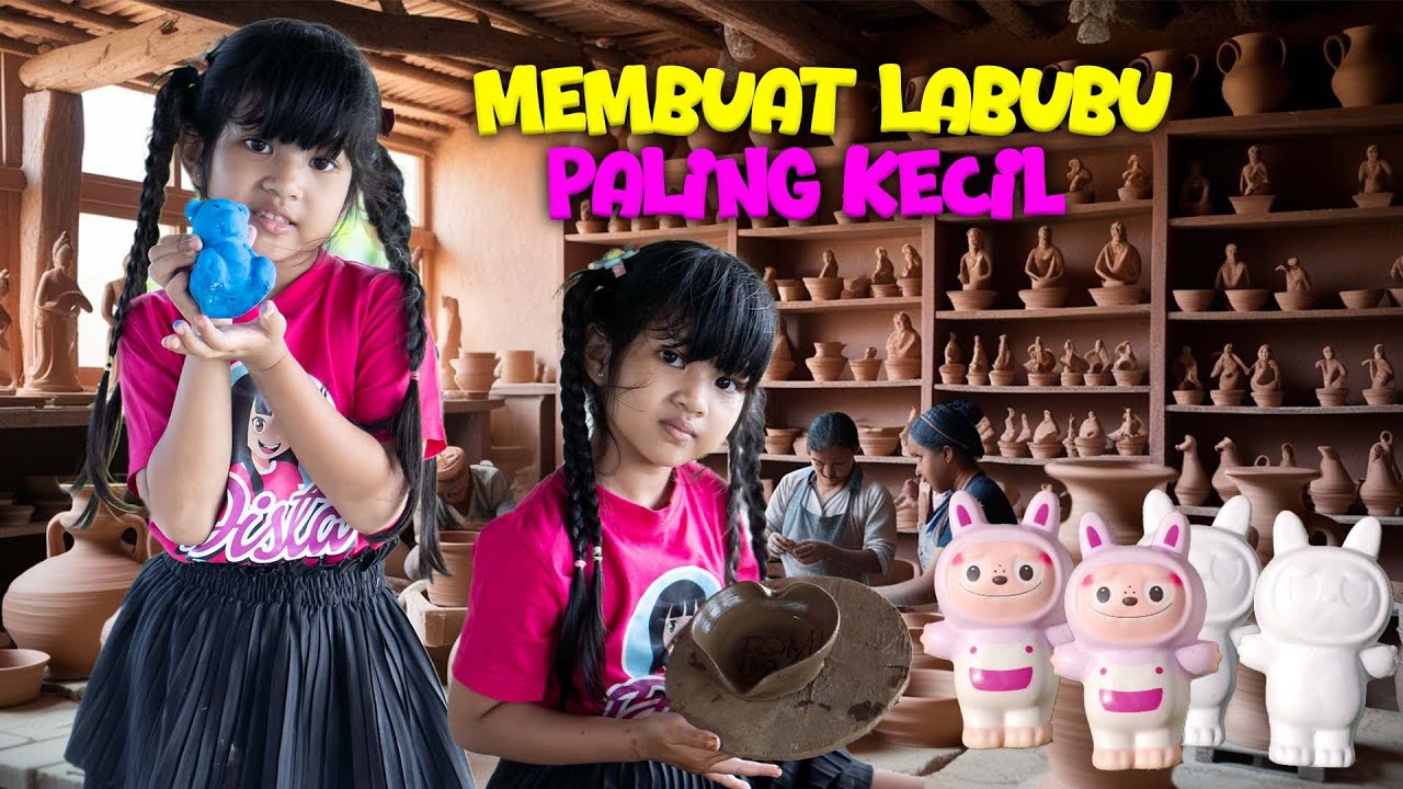 DOMINIQUE BIKIN LABUBU TERKECIL YANG PERNAH ADA!! LABUBU SE MINI INI ...