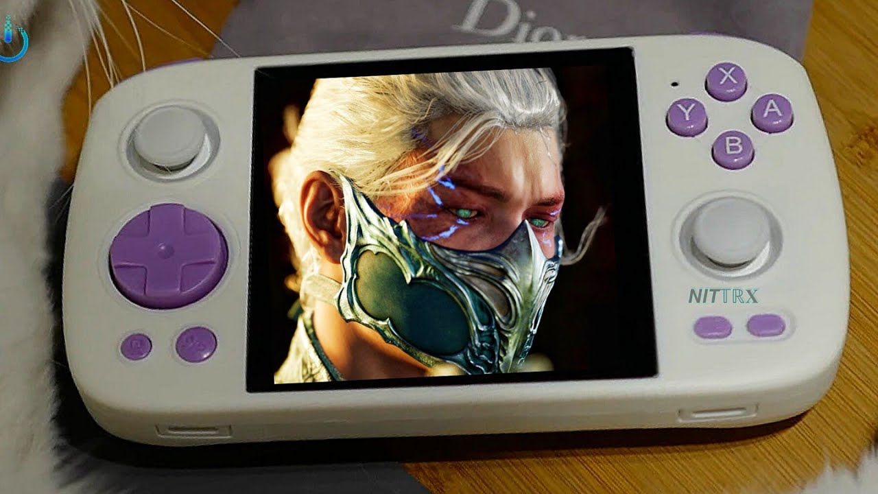 RG cube Handheld Console Test Game 3DS - YouTube