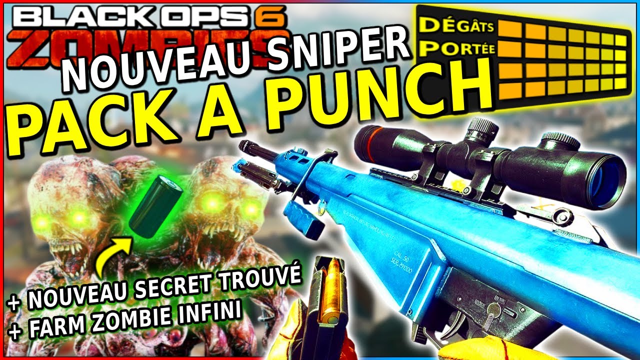 Le NOUVEAU SNIPER PACK A PUNCH est TRÈS FORT + Nouveau SECRET TROUVÉ ...