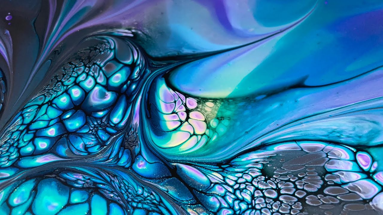 🪁Magnificent Hummingbird 🕊 - Lovely Iridescent painting in Bloom ...