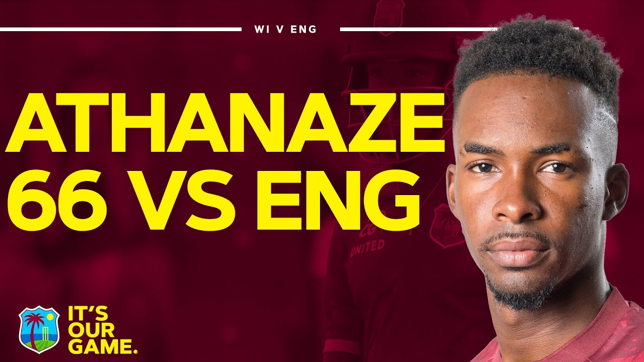 🤩 Setting The Tone! | 🏏 Alick Athanaze Strikes 66 Opening The Batting ...