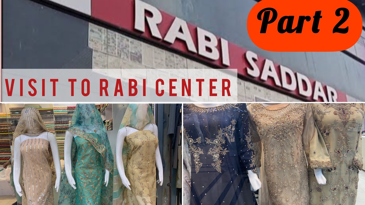 Visit to Rabi Center Part 2 | Saddar New Opening of Rabi Center - YouTube