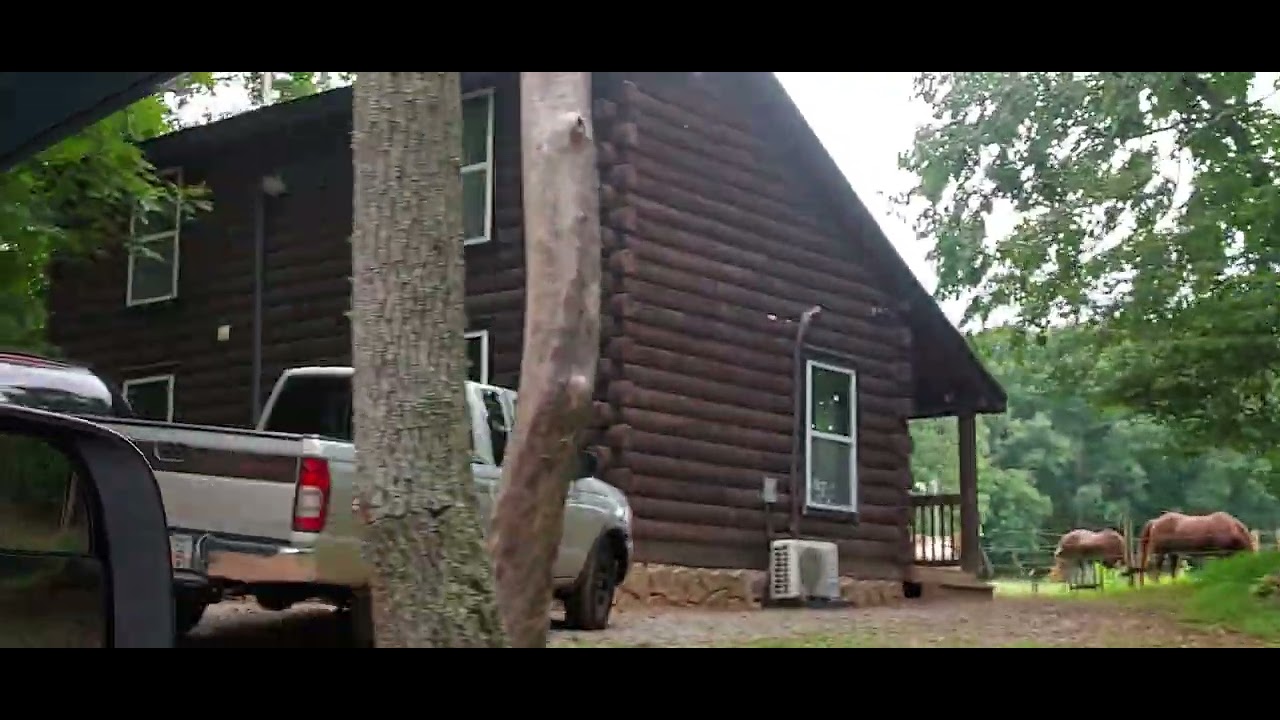 Rental cabins at R Ranch in the Mountains - YouTube