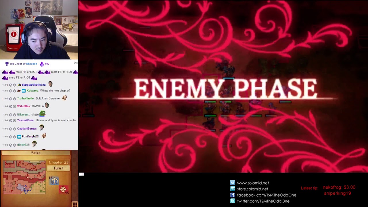 Fire Emblem Fates: Conquest CH 23 Lunatic - YouTube