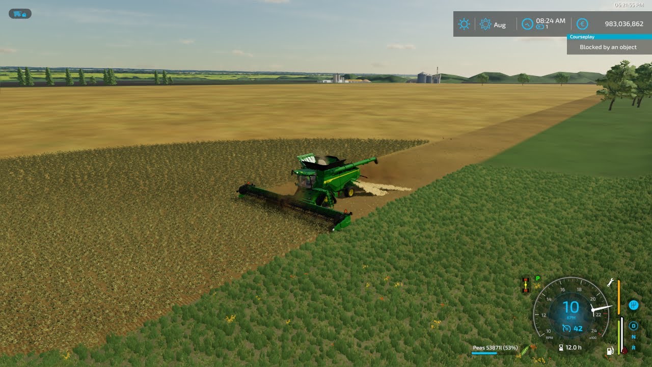 FS22 Massive Pea Harvest - YouTube