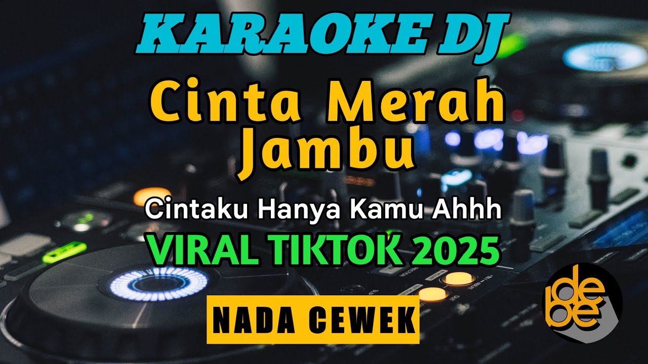 Dj Cintaku Hanya Kamu Karaoke Remix Cinta Merah Jambu Nada Cewek - YouTube
