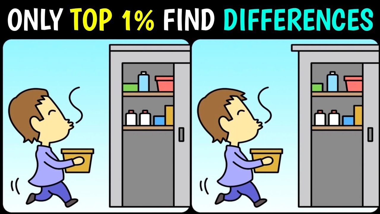【Hard Spot the Difference】 Challenging Spot the Difference Brain Game ...